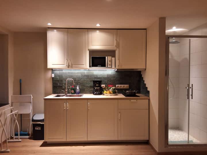 Charmant Studio Avec Jardin Partagé - Jette