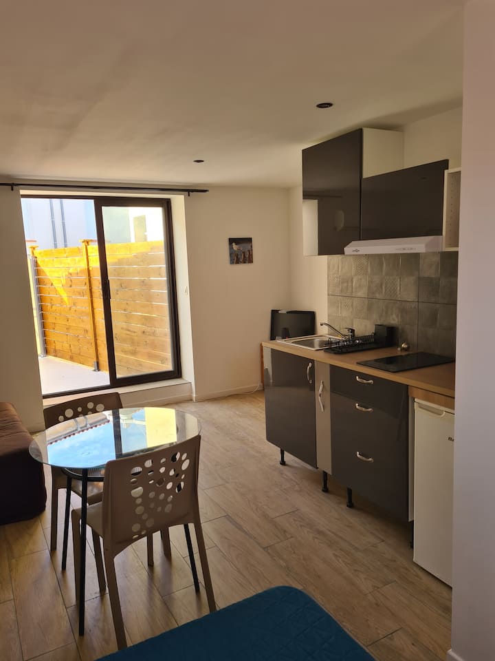 Petit Appartement Lumineux + Terrasse - Céret