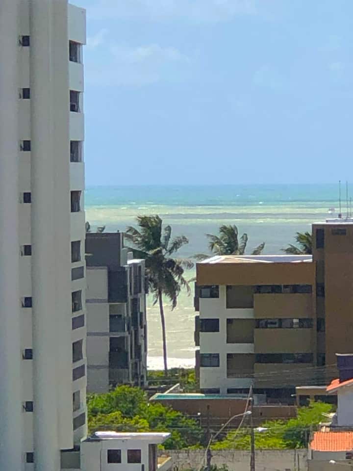 Pé Na Areia (Quase!) – Flat A 400m De Intermares - Santa Rita