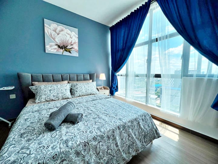 Vista2 Itqan Homes : 6pax/netflix/coway/parking - Shah Alam