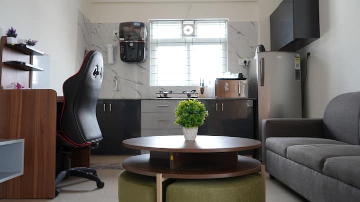 1bhk Private Penthouse Stay With All Amenities. - Bengaluru