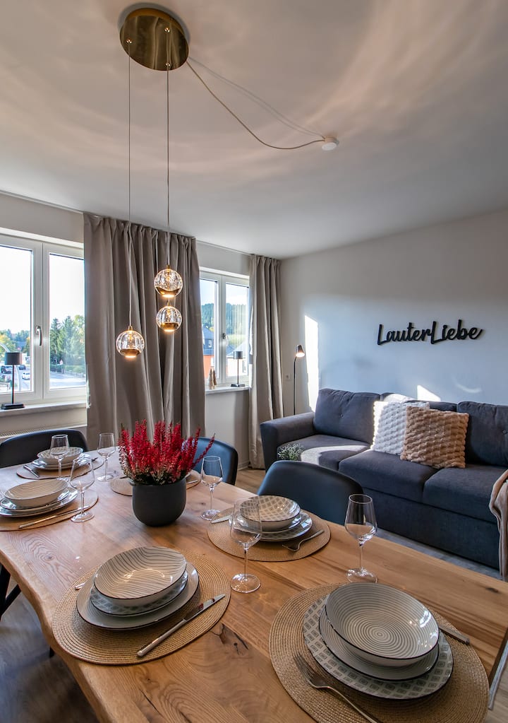 Lauterliebe Apartment I Wlan I Küche I Stellplatz - Bad Schlema