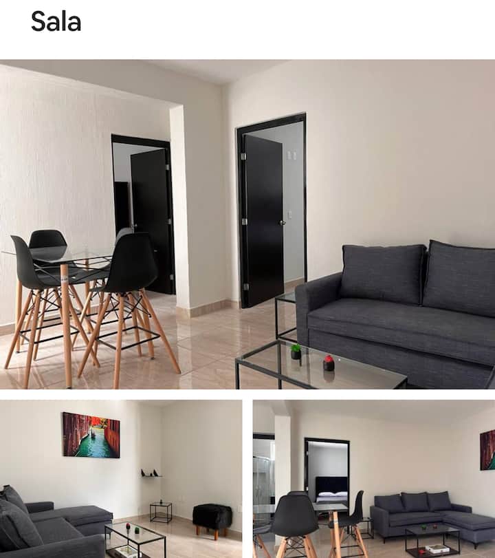 Súperlindo Y Céntrico Depa. De Dos Habitaciones - Guadalajara