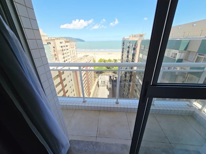 Studio Aconchegante Com Varanda Vista Mar - Santos