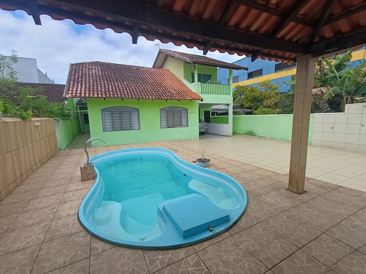 Casa 5 Quartos Com Piscina - Guaratuba