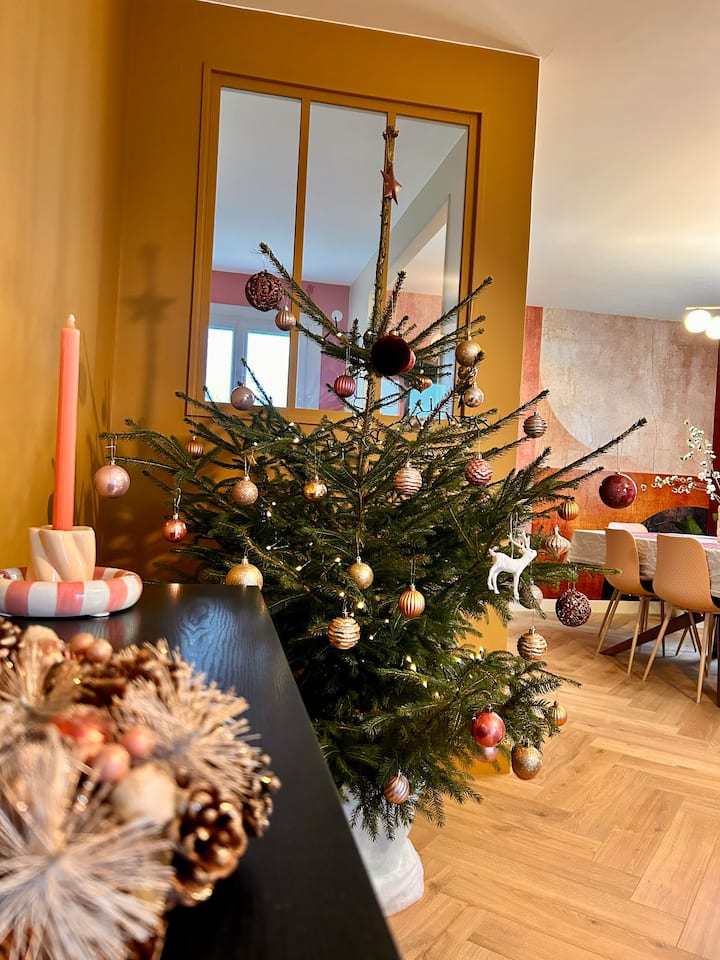 Séjour Avant Noël-maison 6/7 Personnes Chaleureuse - Avranches