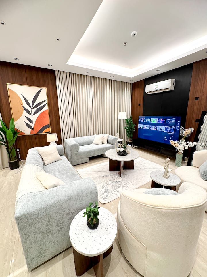 شقة فاخرة بتصميم راقي مكونة من 4 غرف - Saudi Arabia