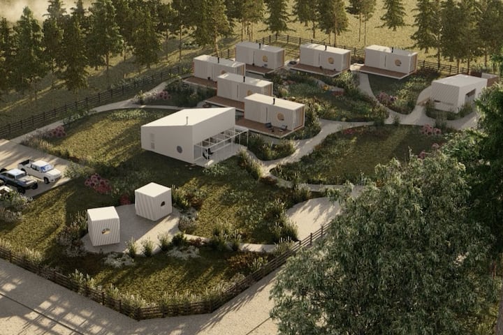 1 Casa + 6 Tiny Houses + Cowork + 2 Oficinas - Miramar