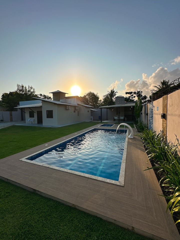 Casa Espaçosa Com Piscina, Sinuca E ÁRea Gourmet - Aracaju