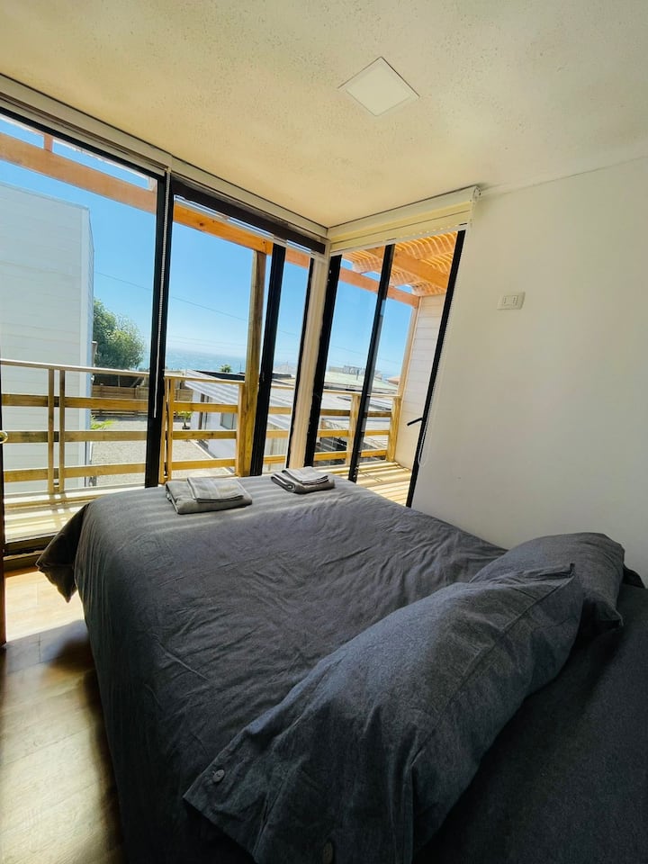 Cabaña Blanca Con Tinaja A 500 Mts De La Playa - Pelluhue