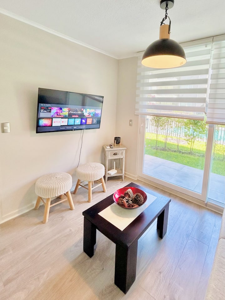 Hermoso Departamento Para 4 Personas - Pucón