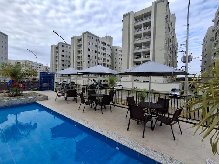 Apto Aconchegante Em Residencial Tranquilo-manaus - Manaus