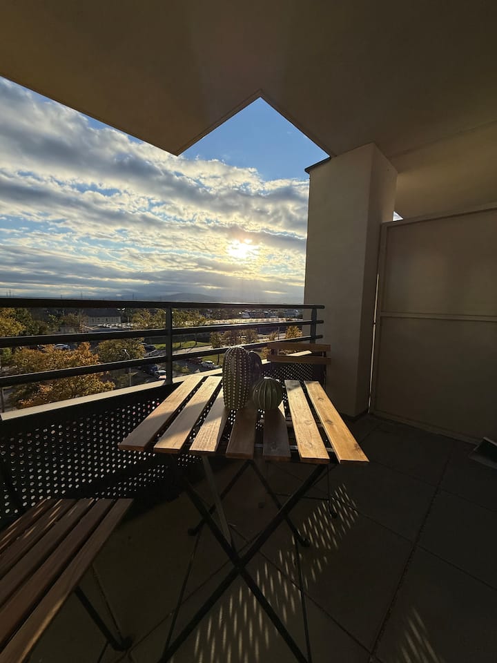 Tower Mit Parkblick - Metro Direkt Ins Zentrum! - Schwechat
