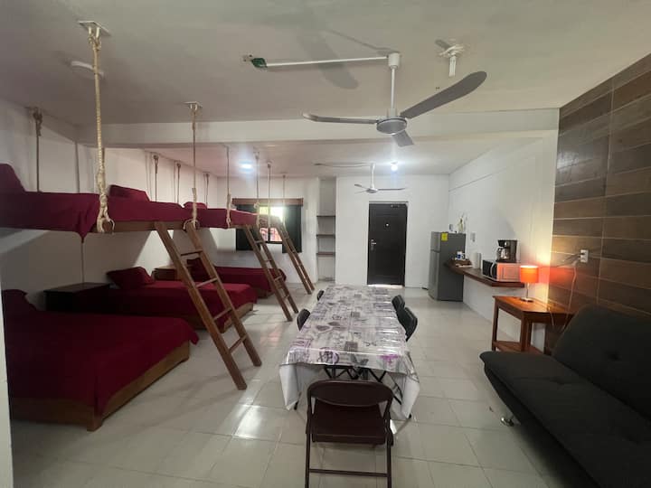 Habitación Para 6 O 7 Personas - Bacalar