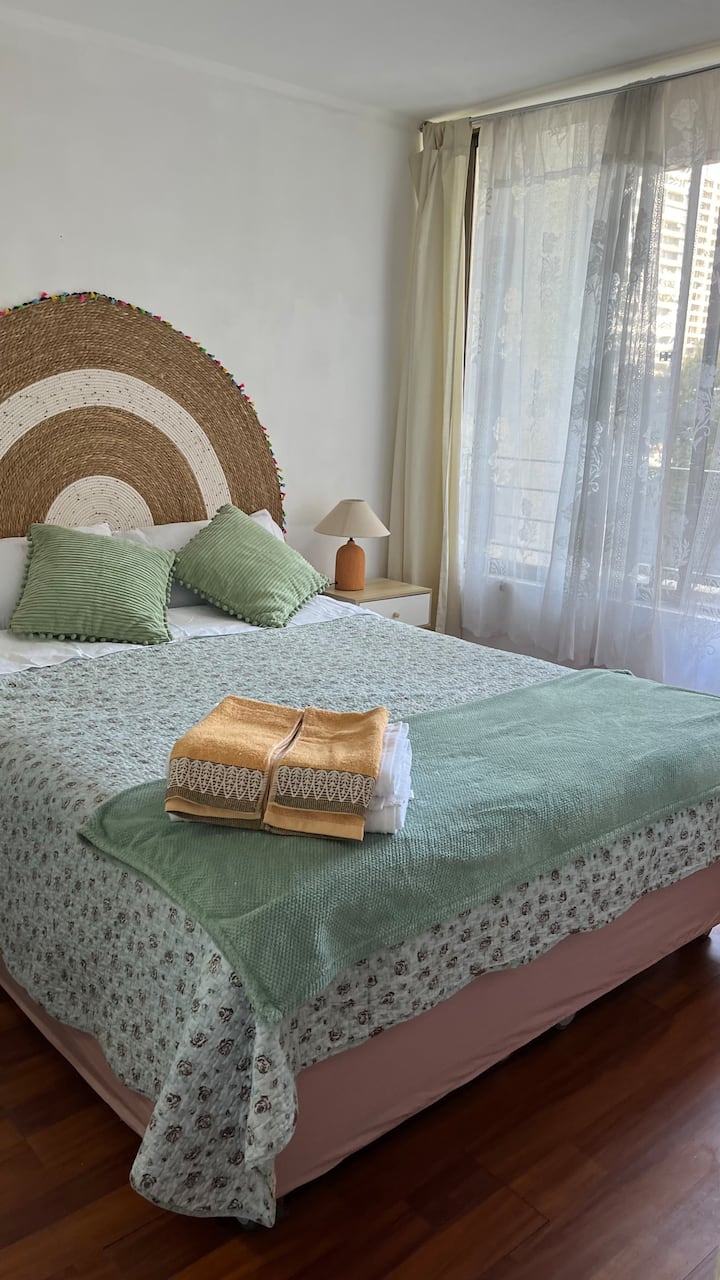 Acogedor Departamento En Pleno Barrio ÑUñoa. - Providencia