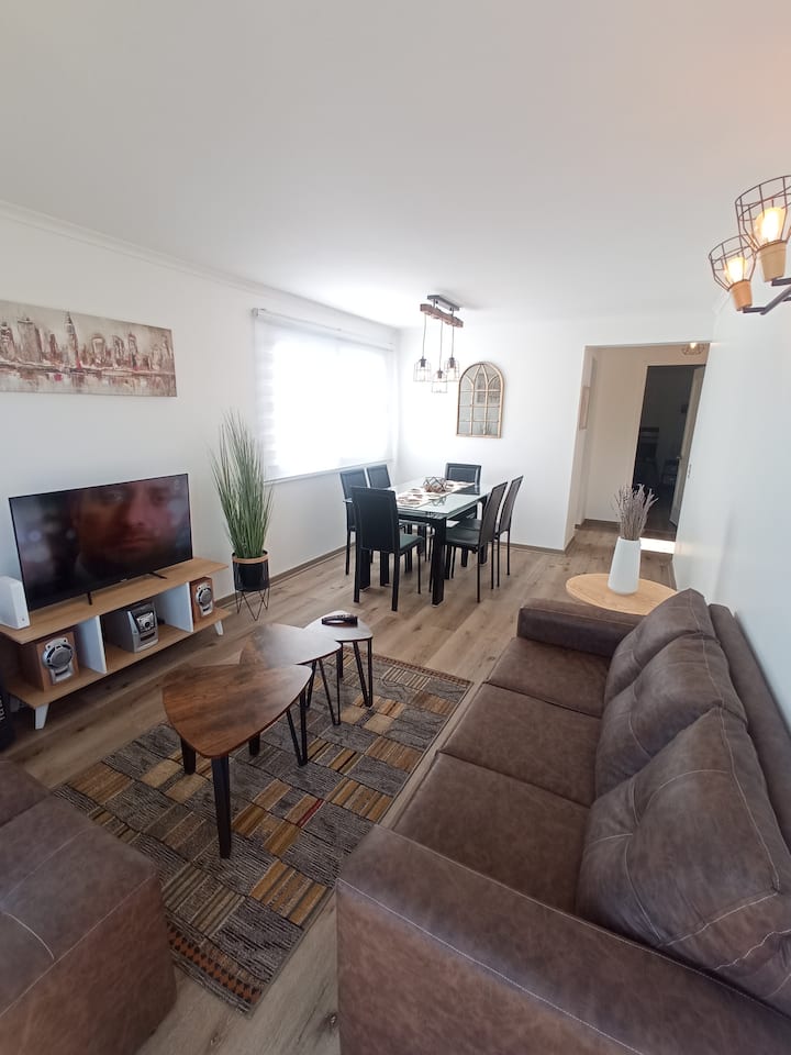 Moderno Departamento A Minutos De La Playa - Viña del Mar