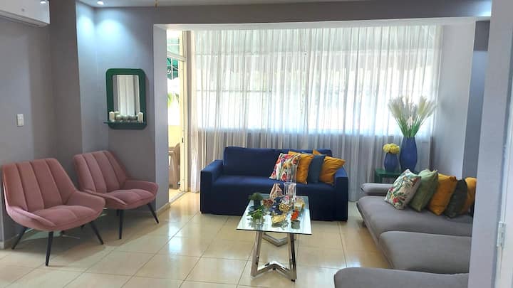 Relajante Y Acogedor Apartamento En Gazcue - Santo Domingo