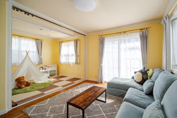 Ghibli Park Elia/near Nagoya/110m2/10ppl/3 Min Sta - 나가쿠테시