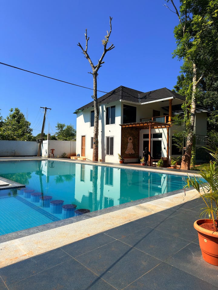 Aura Bliss Villa | Private Pool - Puducherry