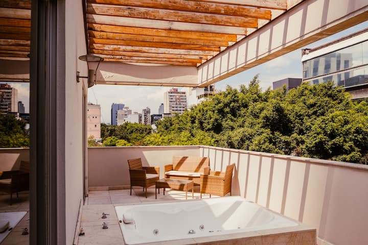 Elegant Apt Reforma Angel | 2bd | Private Terrace - Benito Juarez