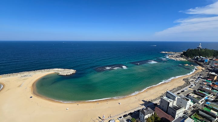 속초바다정면뷰맛집 - South Korea