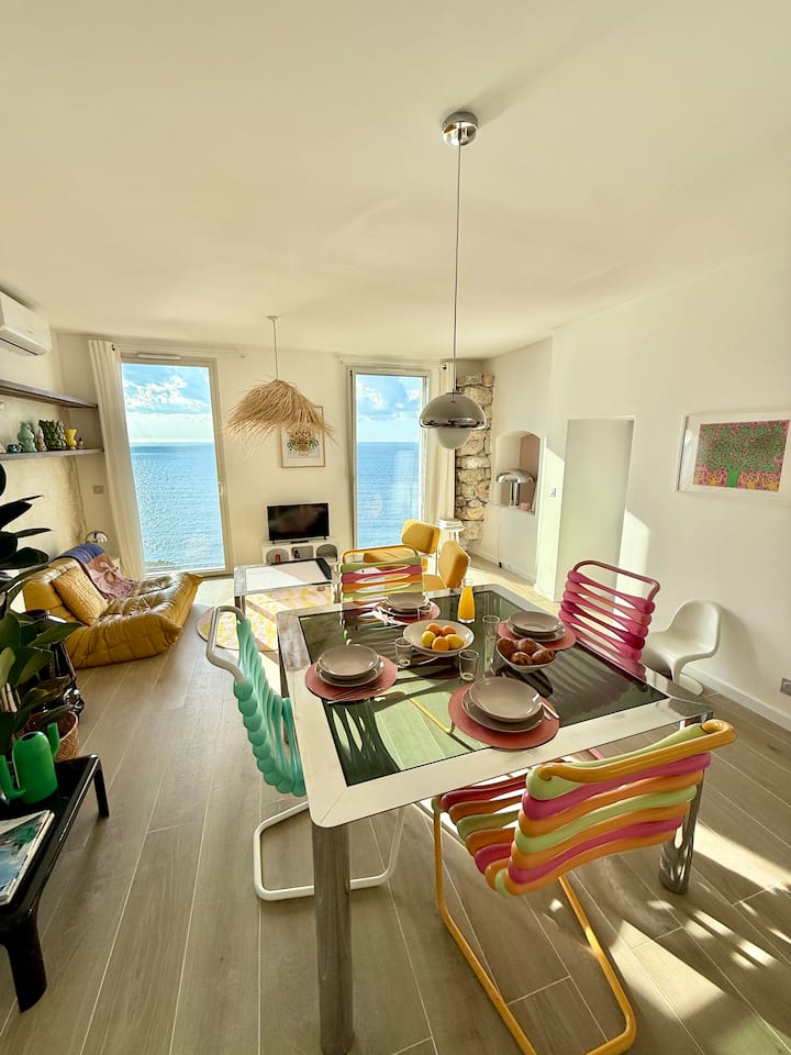 Totem Lodge, Vue Mer à 5 Min A Pied De Monaco - Cap-d'Ail