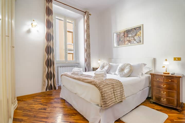 Wi-fi Fibre + Baignoire Hydro Près Du Métro A - Rome