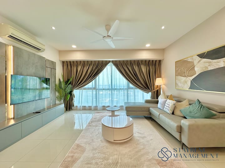 36 Iskandar Residence Medini•3br/8pax/bathtub - Iskandar Puteri