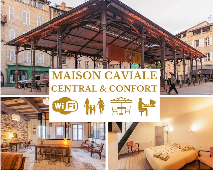 Maison Caviale – Charme & Confort - Cœur De Figeac - Figeac