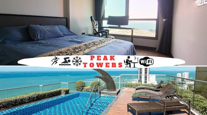 Digital Nomad 300mbps|desk & Screen & Chair & Wifi - Pattaya City