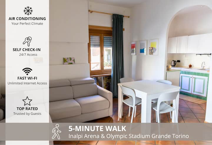 Dimora Cadorna - Inalpi Arena & Stade Olympique - Turin