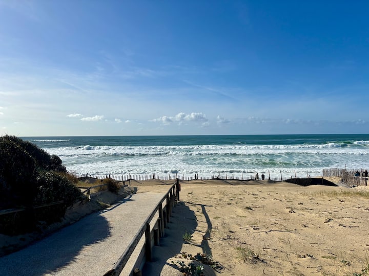 Appartement Jardin Privé Centre Biscarrosse Plage - Biscarrosse