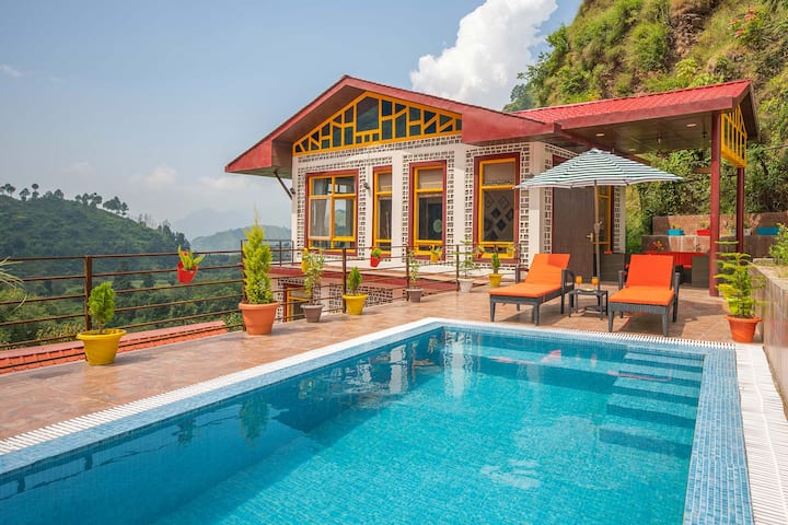 Stayvista @ Spirits Unplugged | Outdoor Pool Stay - Himachal Pradesh