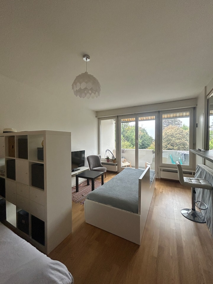 Studio Moderne à 7 Min De La Faculté De Medicina - Genf