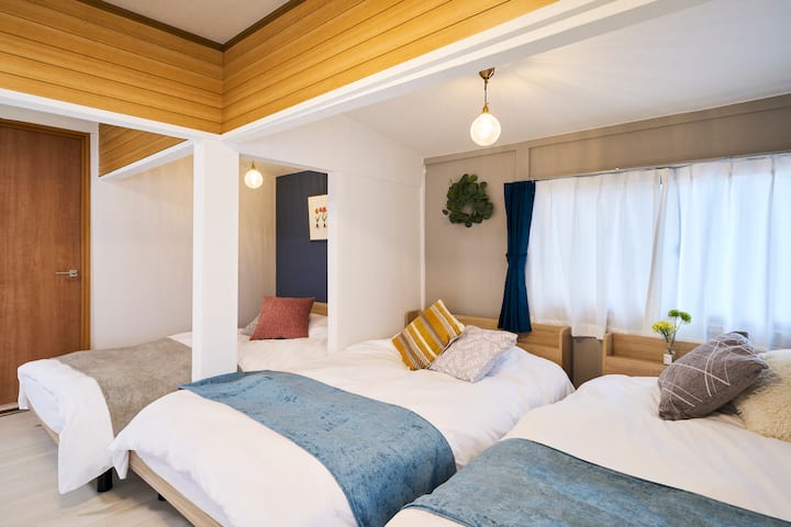 Skytree | Asakusa & Oshiage | 6ppl | 53㎡ | 5 Beds - Asakusa