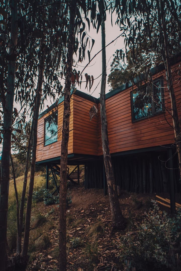 Casa Escondida Frente Al Lago De Tota - Tota