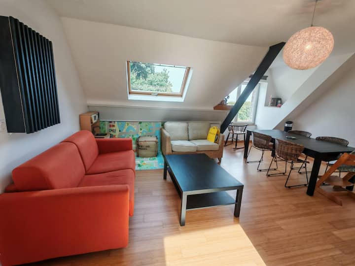 Ti Jeanne : Un Appart Douillet à L’esprit Loft - Carantec