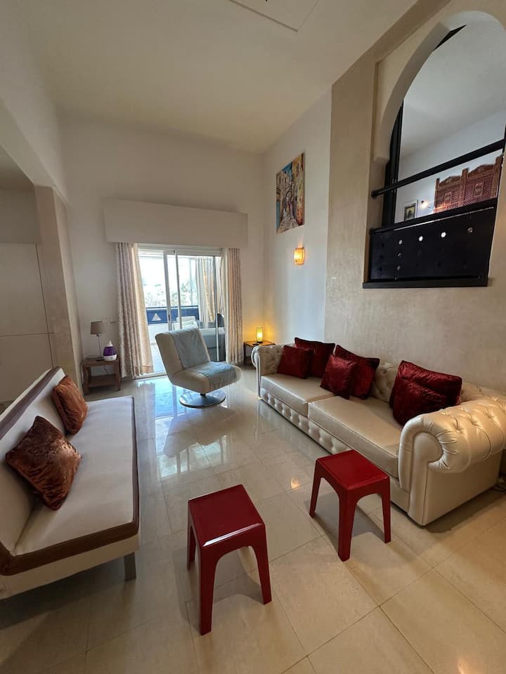 Appartement Chic•véranda•piscine•plage 1min•wifi - Essaouira