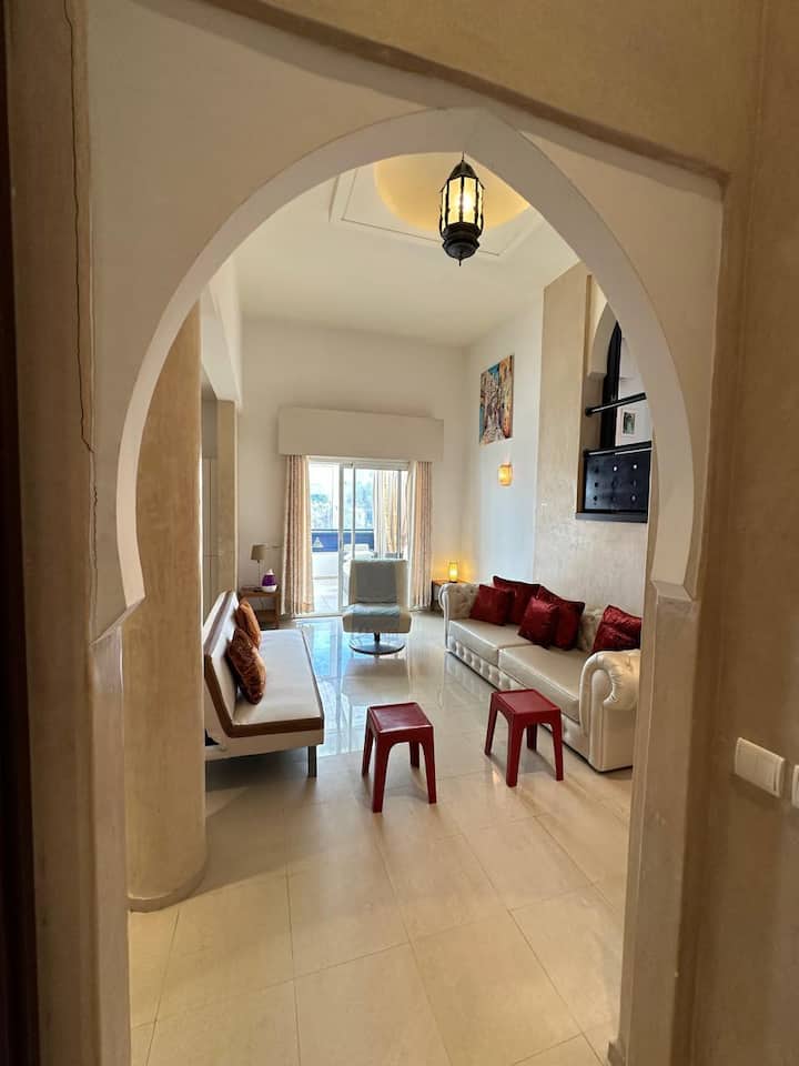 Appartement1ch•vue Piscine•plage•fibre A Essaouira - Essaouira