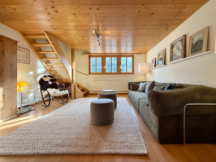 Charming Renovated Chalet Next To The Ski Lift - Lauterbrunnen