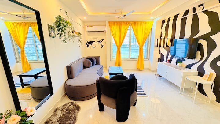 Modern 2bhk W/ Lake View | Powai Iit Mumbai Stay - Mumbai