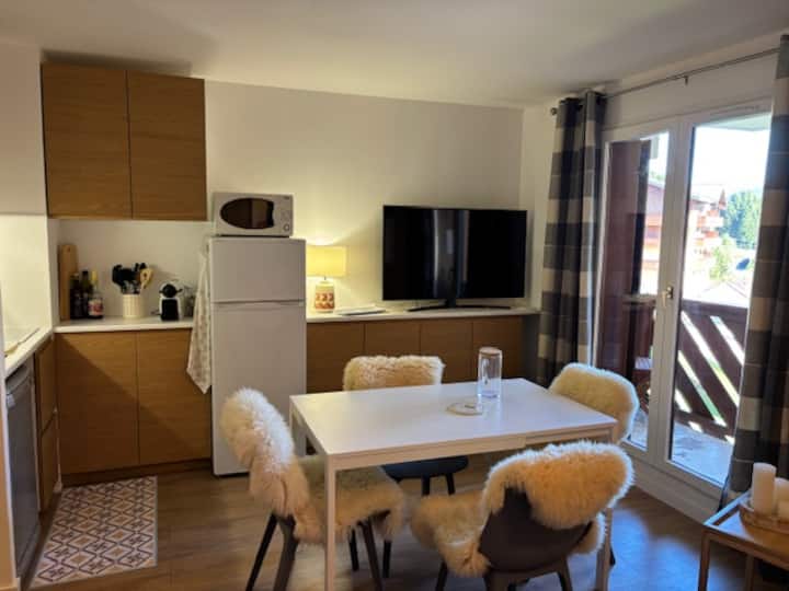 Appartement/ Studio Sur Les Hauteurs De Merdassier - Manigod