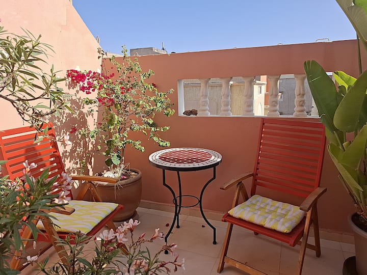 Appartement Cosy Avec Terrasse Et Solarium - Essaouira