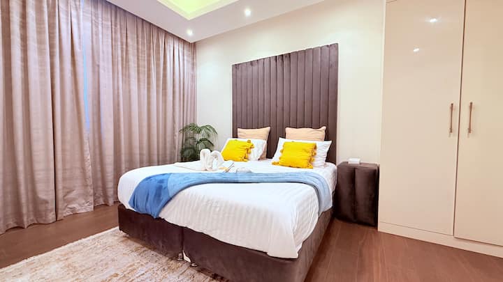Blue Luxury 22nd Floor Apt W/pool Cinema Golf - Bahrein