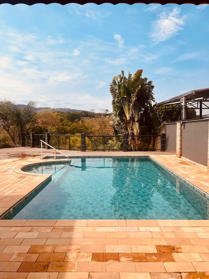 Chácara Pilar De Ouro, Um Lugar Bem Aconchegante. - Socorro