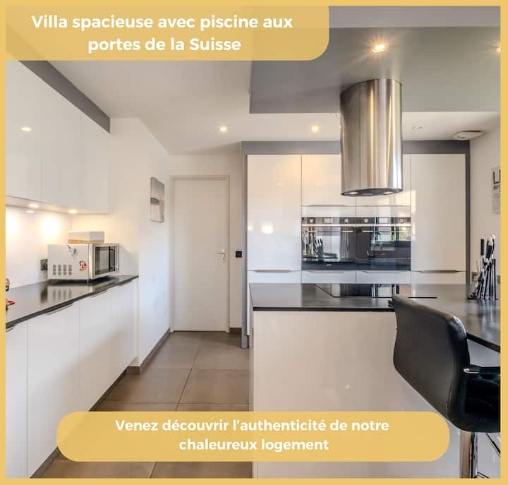 Chez Inès I Villa Aux Portes De La Suisse - Neydens