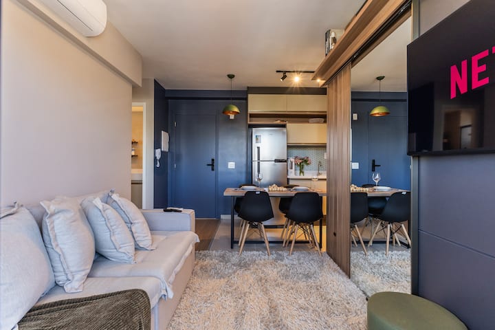 Apto Luxo, Cama Queen/6min Aero. Congonhas E Metrô - Congonhas-São Paulo Airport (CHG)