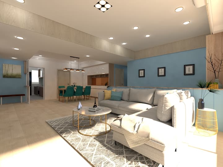 Oreo Home |Monthly Studio For Students. 適合交換學生/外國人 - Taichung City