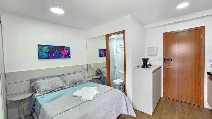 Studio Perto Do Shopping, Ufjf, C/ Ar E Wifi! - Juiz de Fora