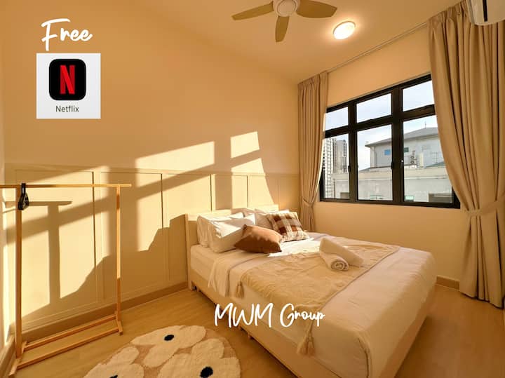 Meldrum Muji Jb City | 5 Min Walks To Ciq By Mwm - Johor Bahru